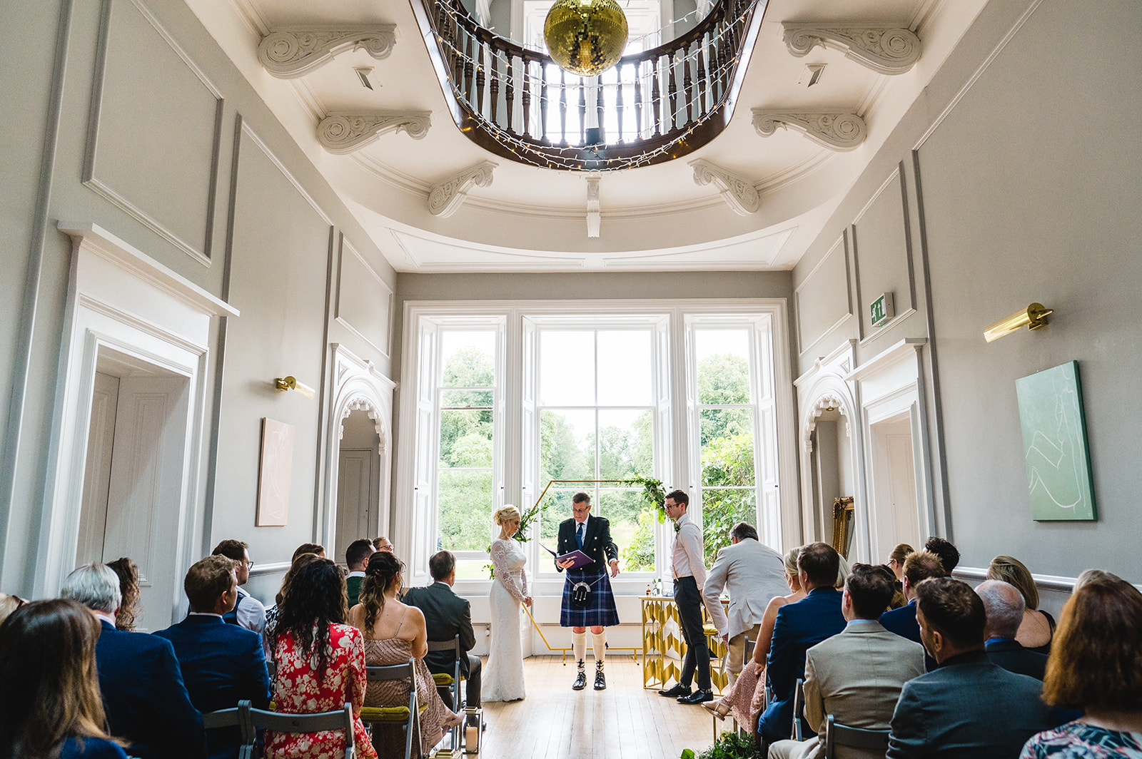 Netherbyres House | An elegant & quirky wedding venue in the Scottish ...