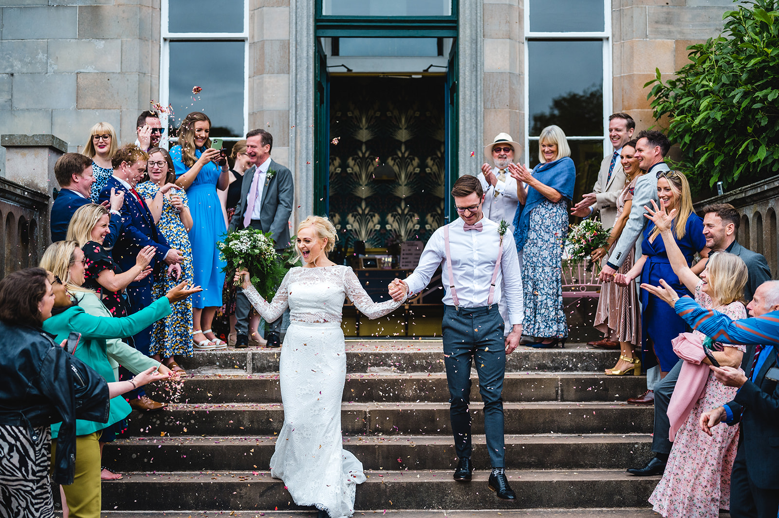 Netherbyres House | An elegant & quirky wedding venue in the Scottish ...